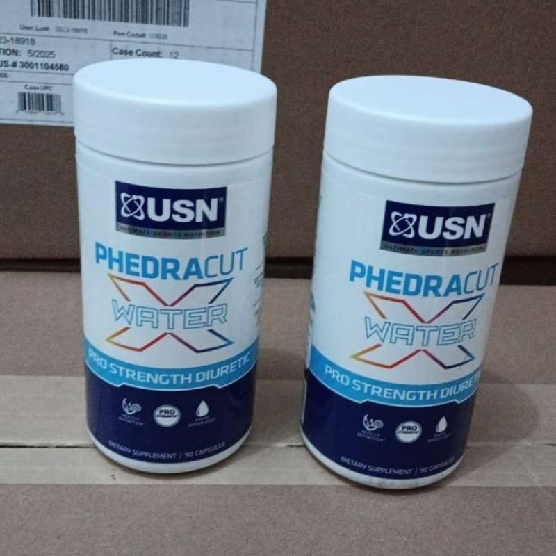Promo Usn - Phedracut Water X Pro Diuretic 90 Caps Free Stim Water Loss ...