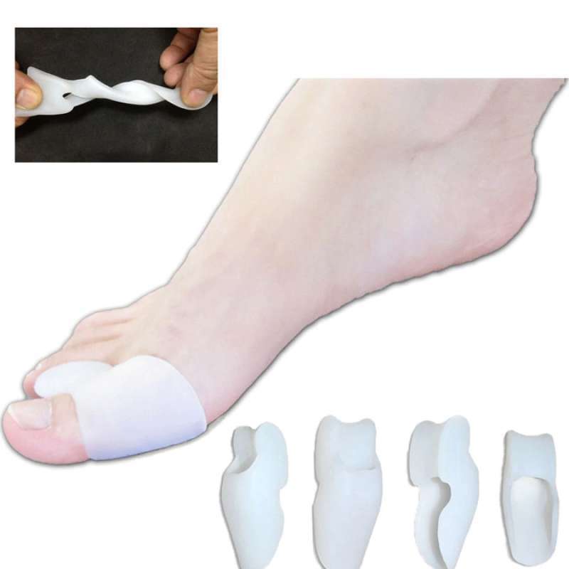 Promo Paket Silicone Bunion Dan Corrector Toe Separator Splint Hallux ...