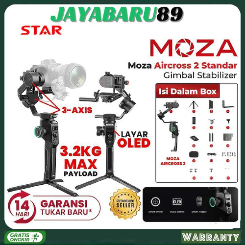 Promo Moza Cross 2 Basic Gimbal Stabilizer Diskon 23% Di Seller Mettaria Store - Cengkareng ...