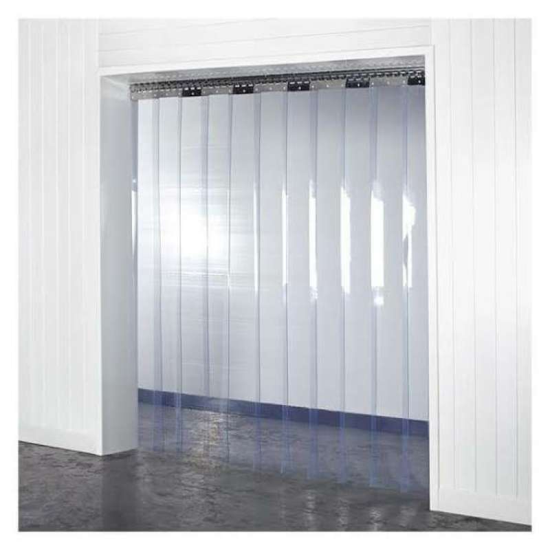 Promo Tirai Plastic Pvc Curtain 100 Cm X 2 Meter Plus Breket Diskon 23% ...