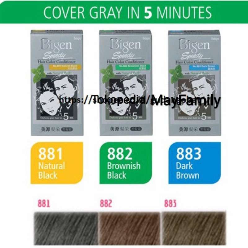 Jual Bigen Speedy Cat Rambut / Bigen Pewarna Rambut / Bigen Speedy Isi ...