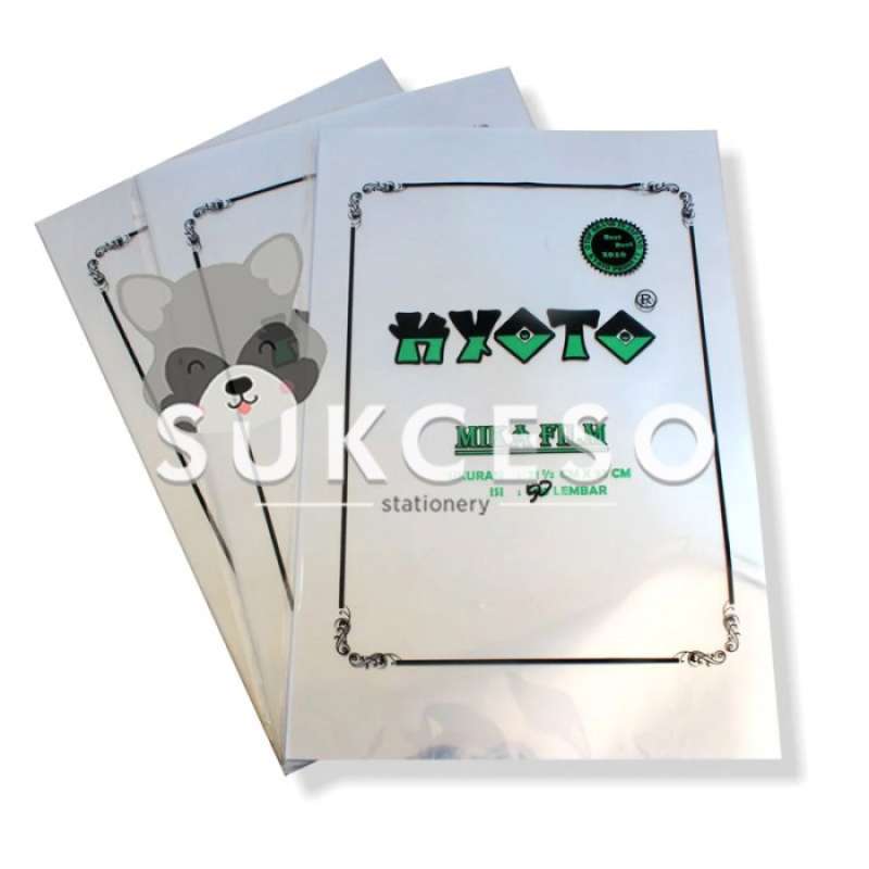 Jual Mika Jilid Plastik Cover Bening Transparant 1 Pak Isi 100 Lembar ...