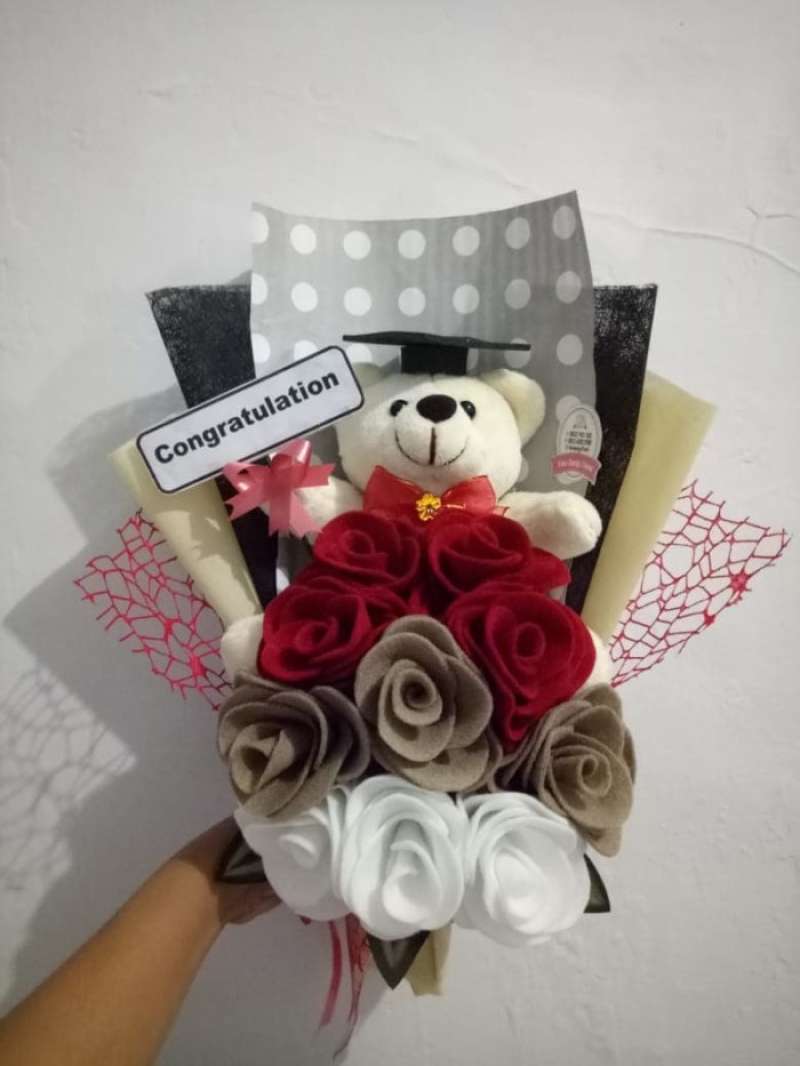 Jual Buket Bunga Dan Boneka Hadiah Wisuda, Ulang Tahun, Pacar ...