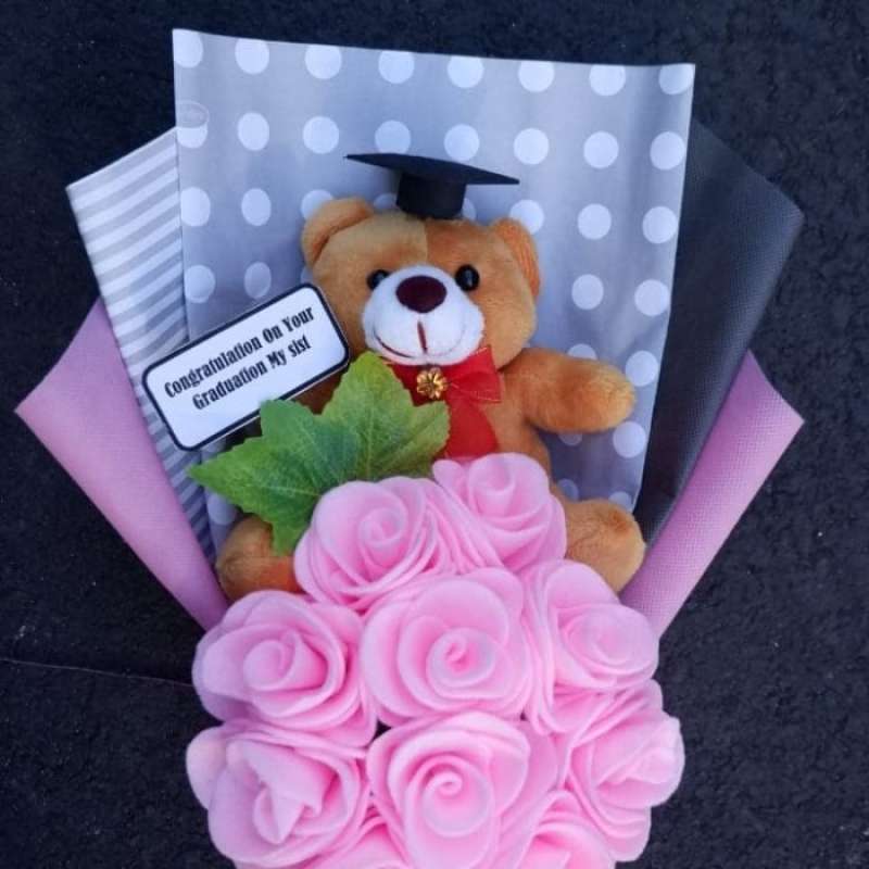 Jual Buket Bunga Dan Boneka Hadiah Wisuda, Ulang Tahun, Pacar ...