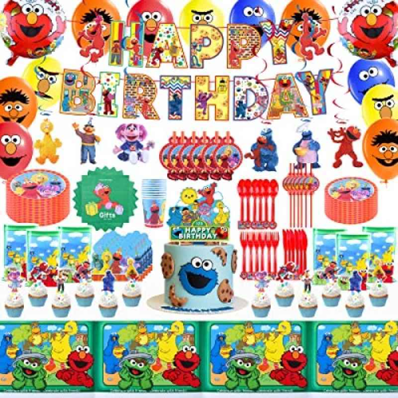 Jual 159 Pcs Birthday Party Supplies, Theme Party Supplies Include ...