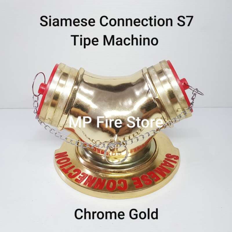 Jual Siamese Connection Zeki 4 X 2.5 X 2.5 Hydrant Machino Aluminium Gold Di Seller Aghanim ...