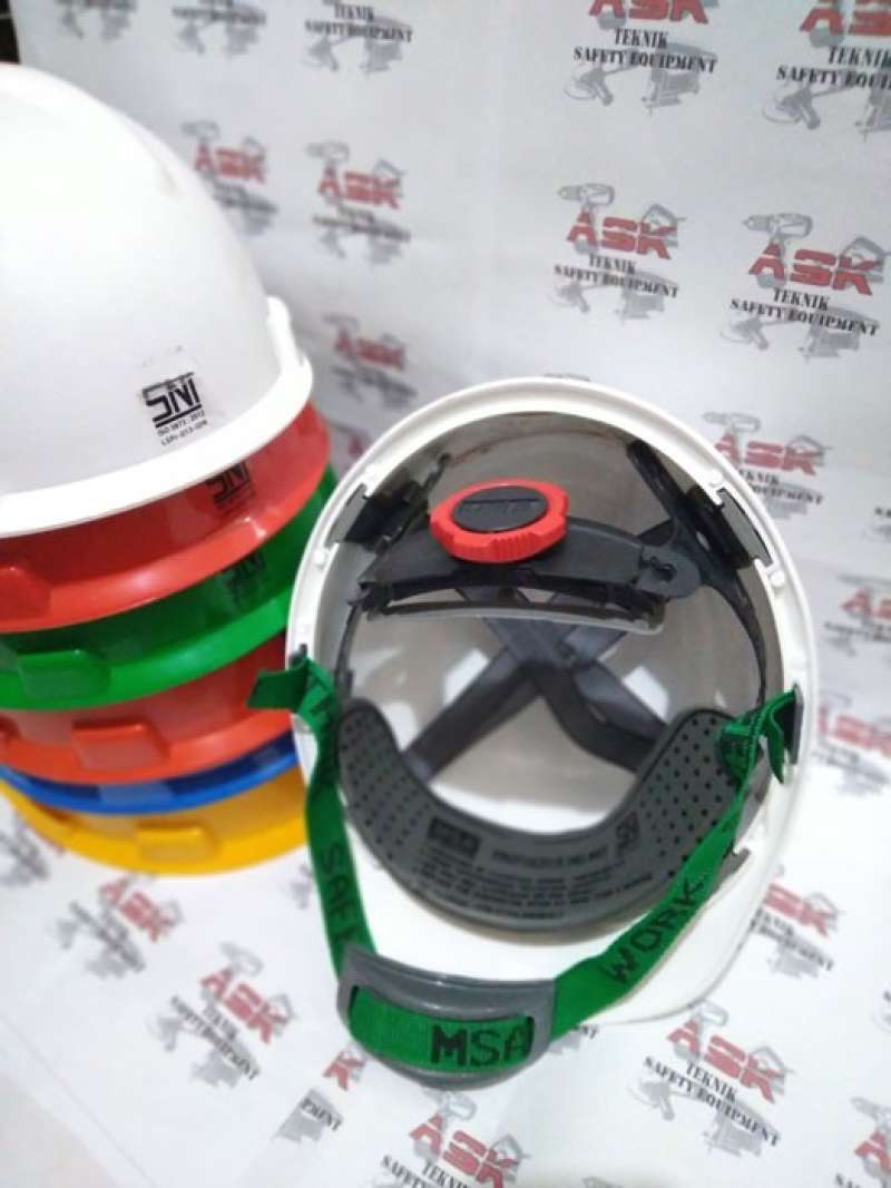Jual Helm Safety Sni Msa Lokal Plus Fastrack Helm Proyek Pelindung ...