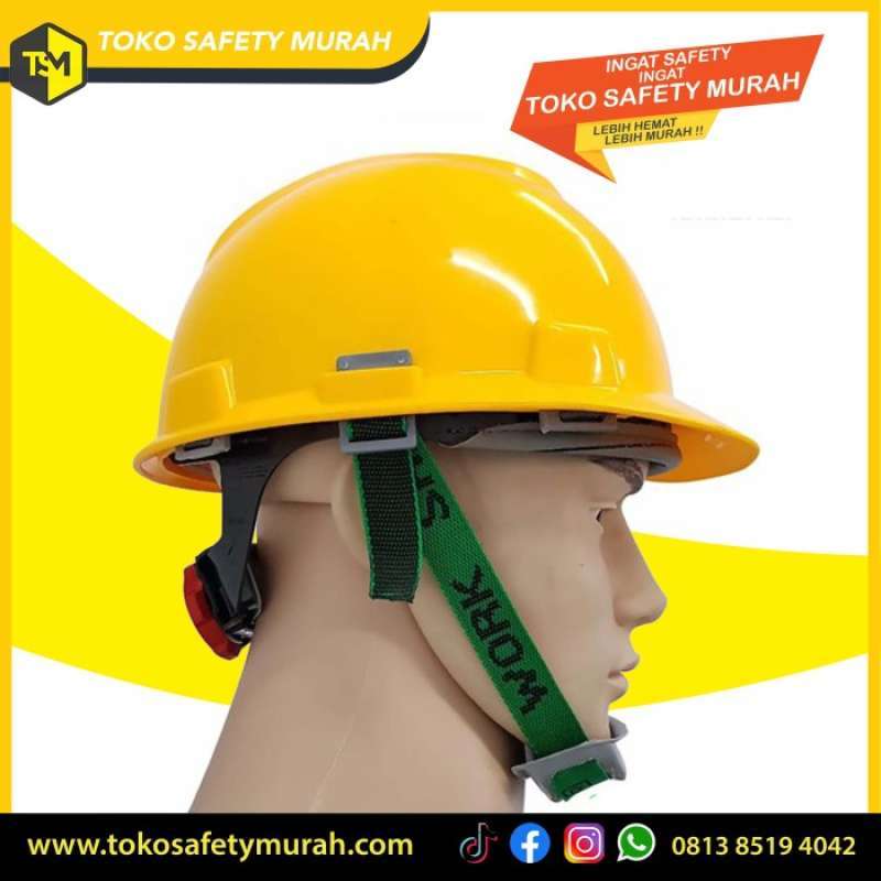 Jual Safety Helmet Sni Msa Lokal Helm Proyek Plus Sarang Puter Fastrack ...