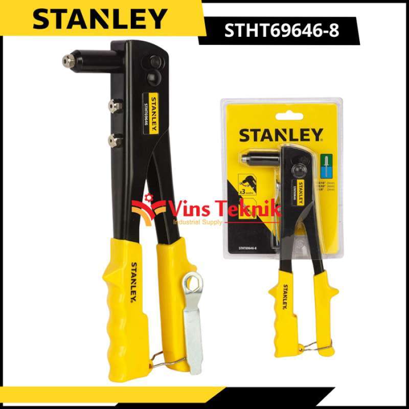 Jual Tang Rivet Medium Duty Riveter 3 Nozle Stanley Stht69646-8 Di ...