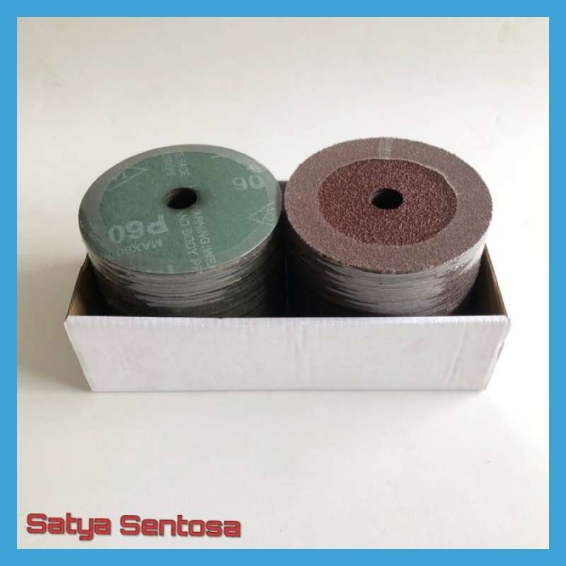 Jual Amplas Taiyo Bulat Fiber / Fibre Disc 4 (per 100 Pcs) - 120 Di ...