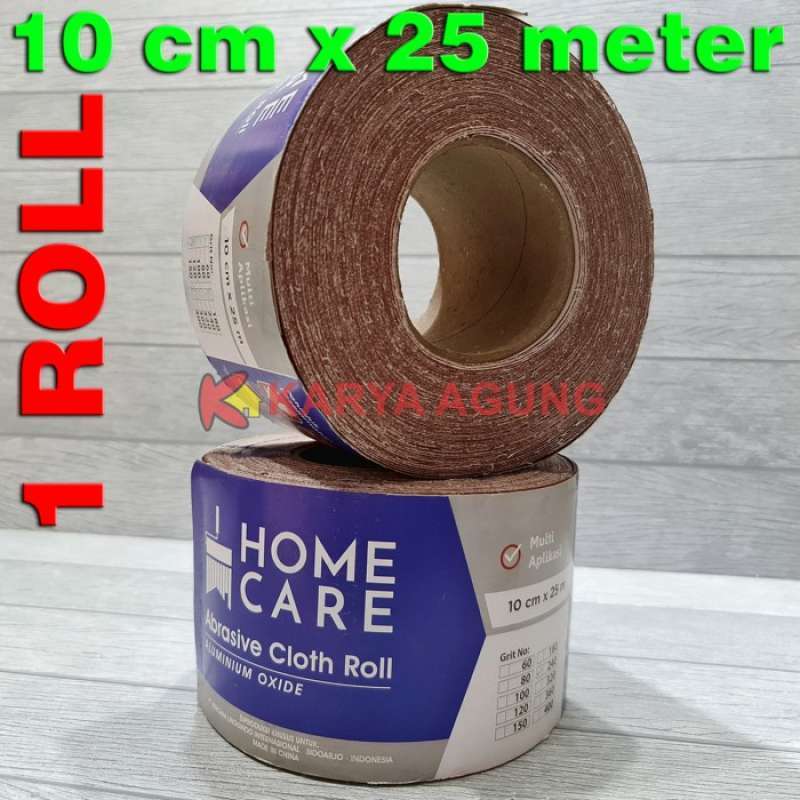 Jual Kertas Gosok Pasir Ampelas Amplas Roll Dico Halus Kasar Per Roll ...