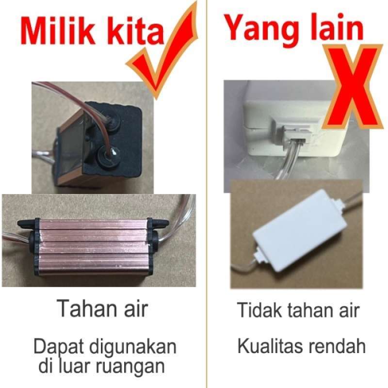 Jual Lbt Lampu Meteor Led Isi 8 Tabung/45cm Lampu Meteor Set 8 Tubes 4 ...