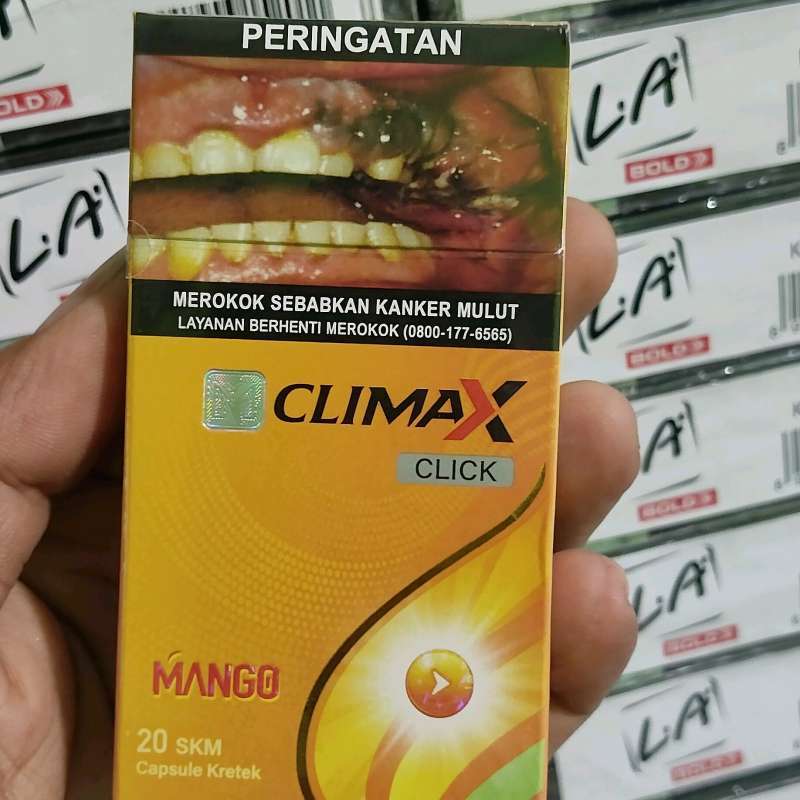 Promo Rokok Climax Variant Mango Terbaru 20 Btg Diskon 7% Di Seller ...