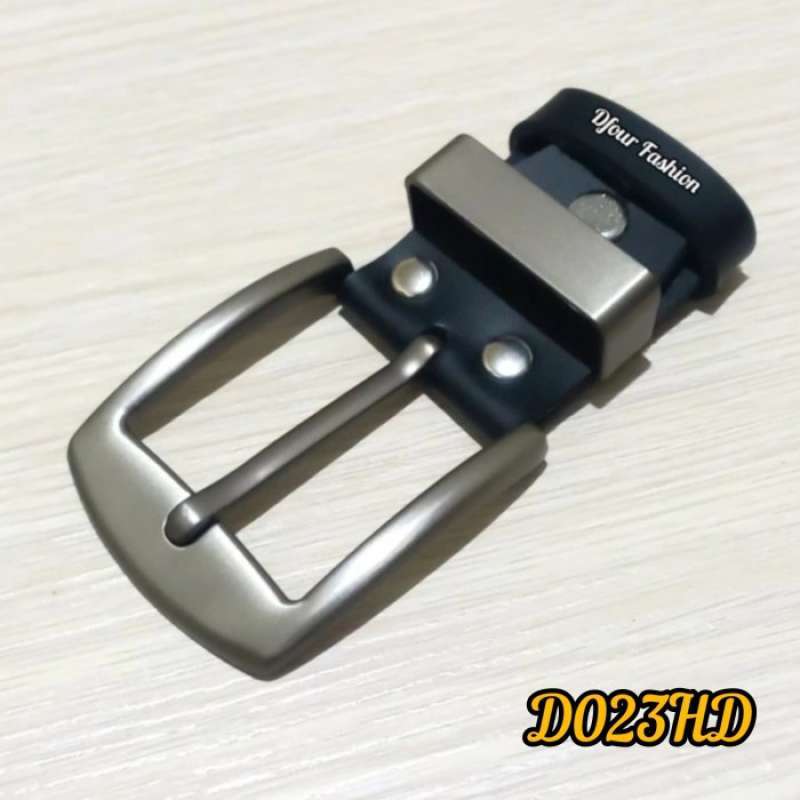 Promo Dfour Kepala Ikat Pinggang Pria Buckle Gesper Model Tusuk Jarum ...
