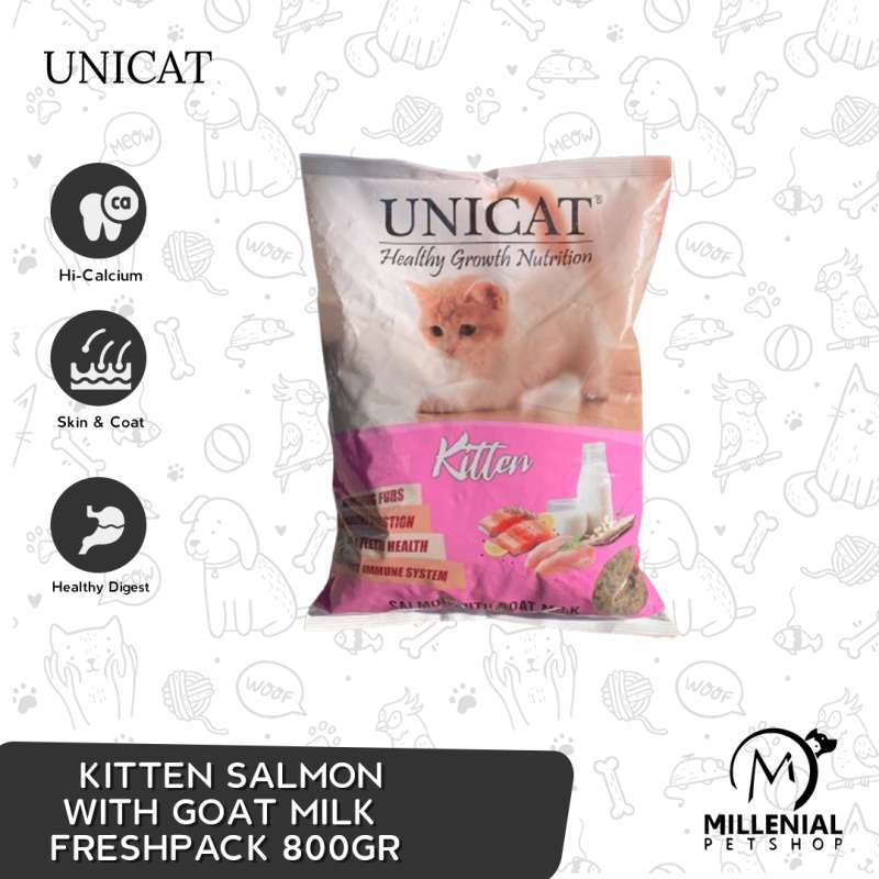 Promo Makanan Kucing Kering Unicat Dry Cat Food Fresh Pack 800 Gram ...