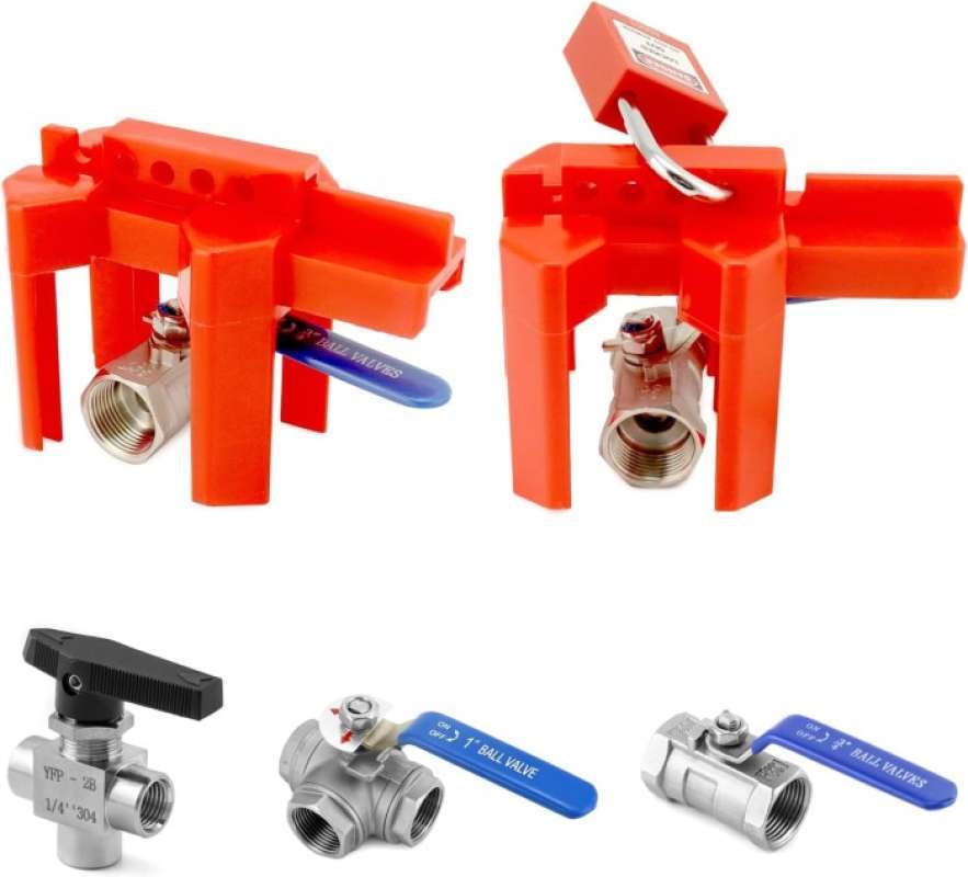 Jual Ball Valve Lockout Valve Mengunci Valve Loto Untuk 1/2 -2-1/2 Di ...
