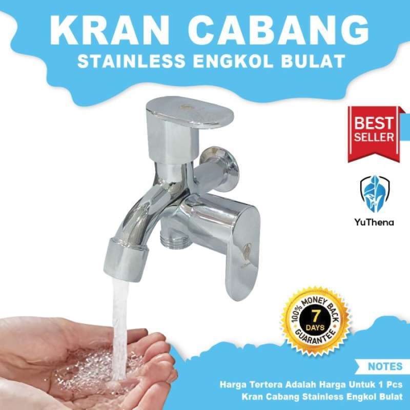 Jual Kran Cabang Engkol Minimalis Murah - Keran Air Double Dua Shower ...