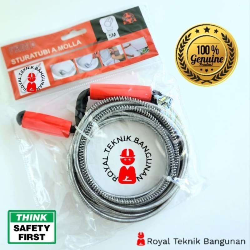 Jual Kawat Sodokan Pembersih Pipa Mampet/ Anti Sumbat Saluran/ Pipe ...