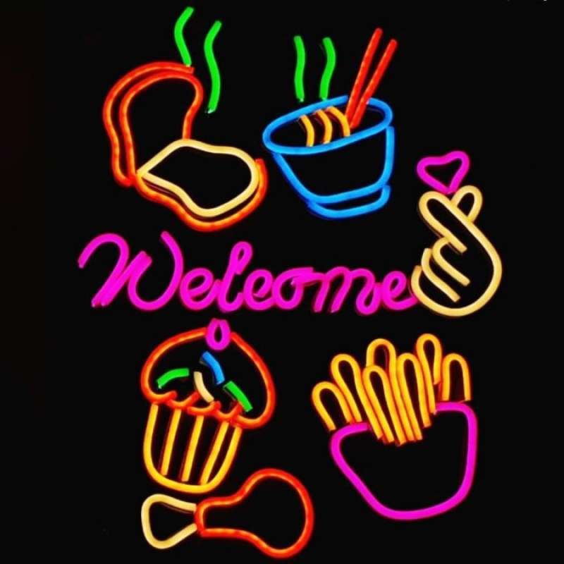 Jual Lampu Led Neon Flex Strip Light Flexible Dc12v 5 Meter Ip65 ...