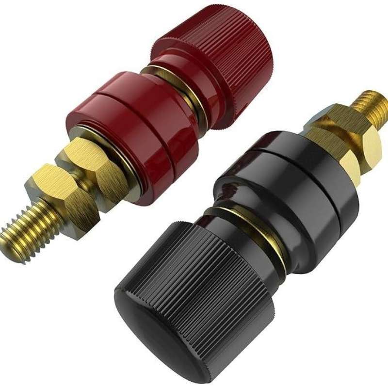 Jual 6mm 14 Stud Remote Battery Power Junction Post Connector Terminal ...