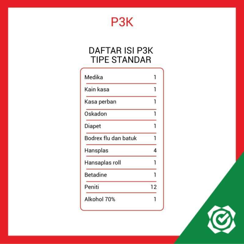 Promo Kotak P3k First Aid Box Boks Obat Besar Mc11 Diskon 33% Di Seller ...