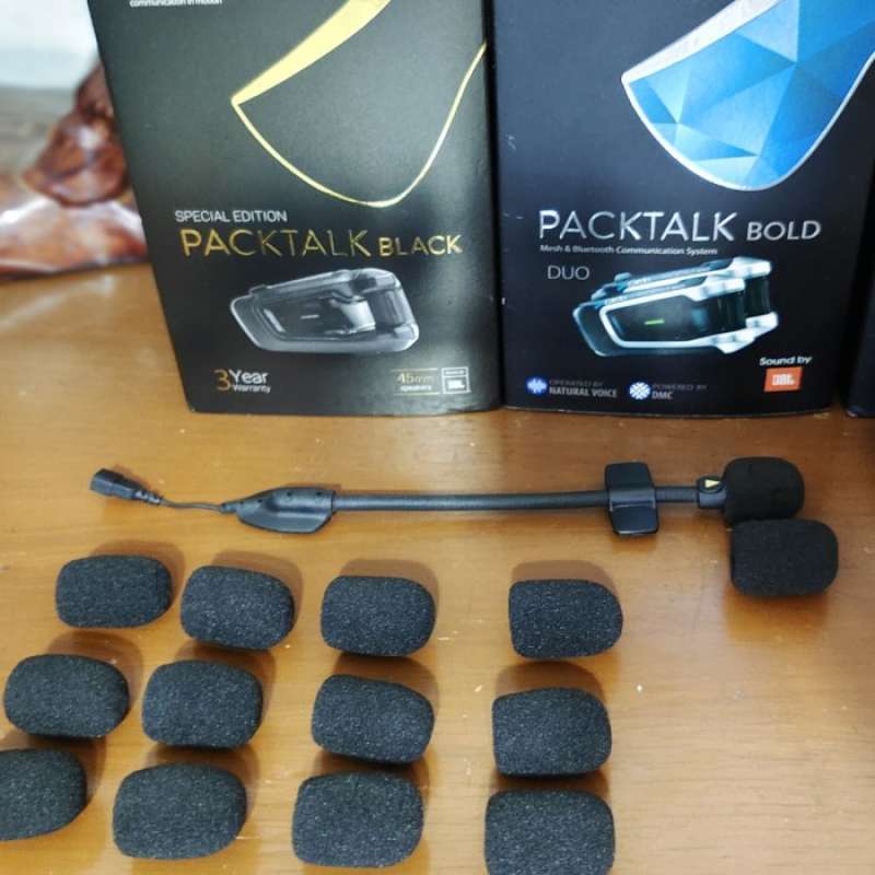Jual Busa Mic Boom Packtalk Bold Edge Neo Freecom Cardo Aftermarket ...