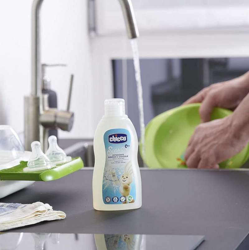 Jual Chicco Liquid Bottle Cleanser 300ml Sabun Cuci Botol Bayi Di ...