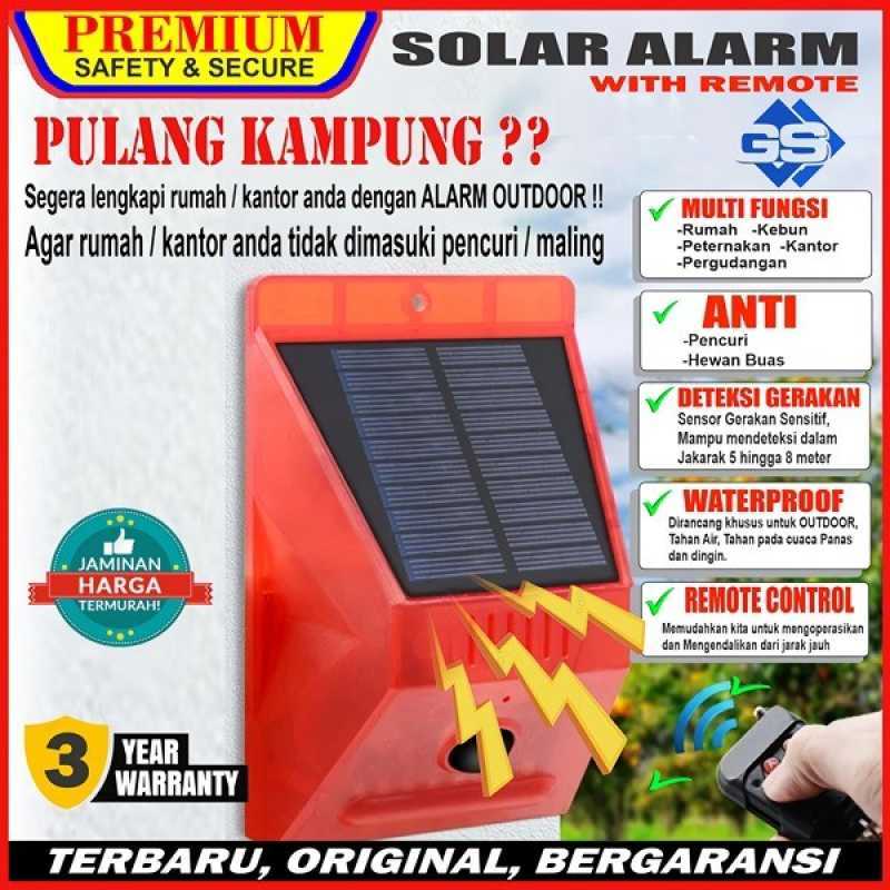 Jual Alarm Kebun / Alarm Pabrik / Alarm Rumah / Alarm Kantor / Solar ...