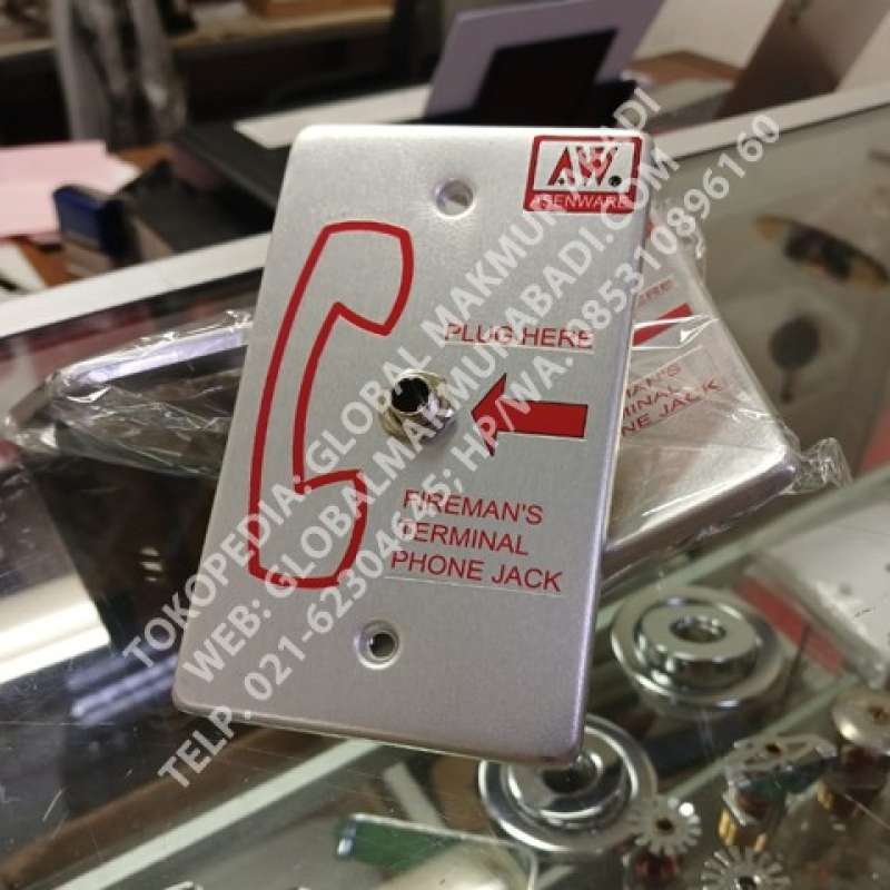 Jual Asenware Phone Jack Fireman Jack Phone Fire Alarm Di Seller Shin ...