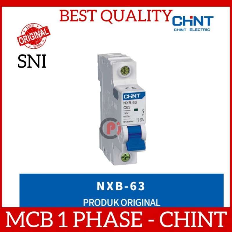 Jual Chint Chnt Nxb-63 Mcb 1p 1 Phase 2 4 6 10 16 20 25 32 40 A Amper - 32 Amper / C32 Di Seller ...