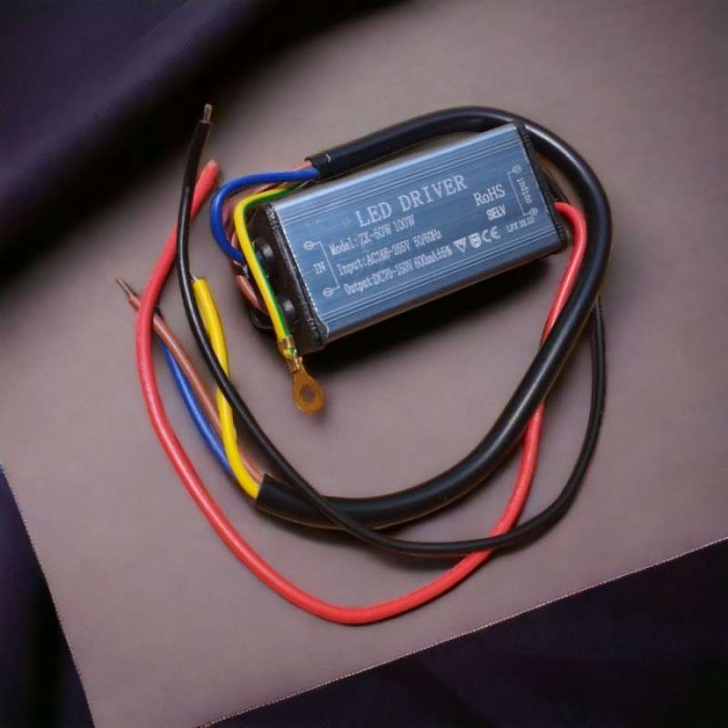 Jual Driver Led 100w 50w Untuk 2x50watt Lampu Sorot Pju Cobra - 50w ...