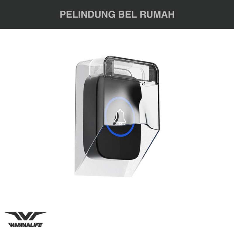 Jual Pelindung Cover Bel Rumah Tutup Hujan Pintu Rumah Wireless Door ...