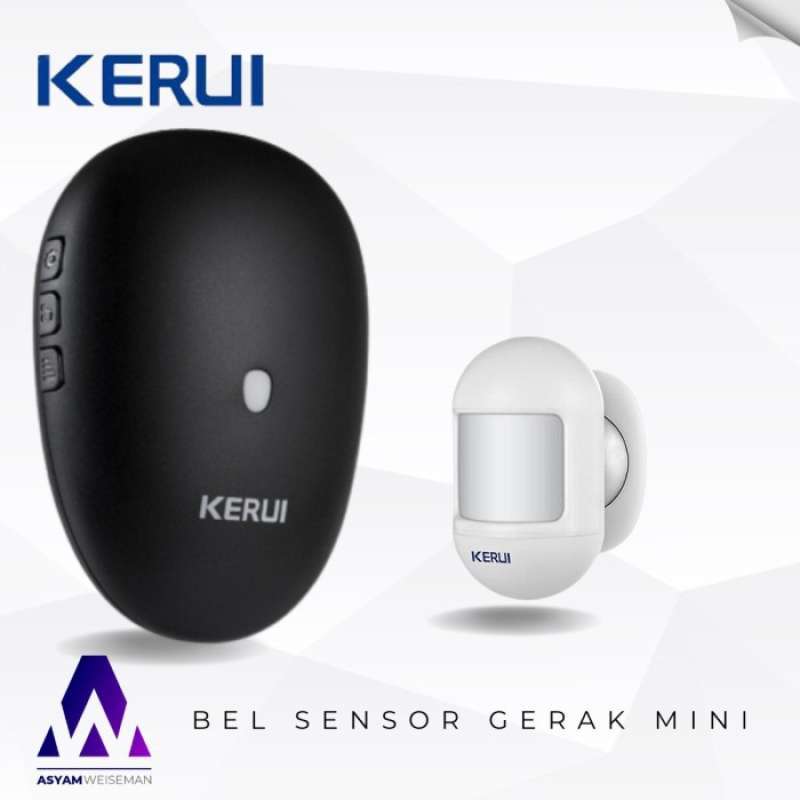 Jual Bel Sensor Gerak Wireless Kerui M521 Bel Rumah Sensor Gerak Mini ...