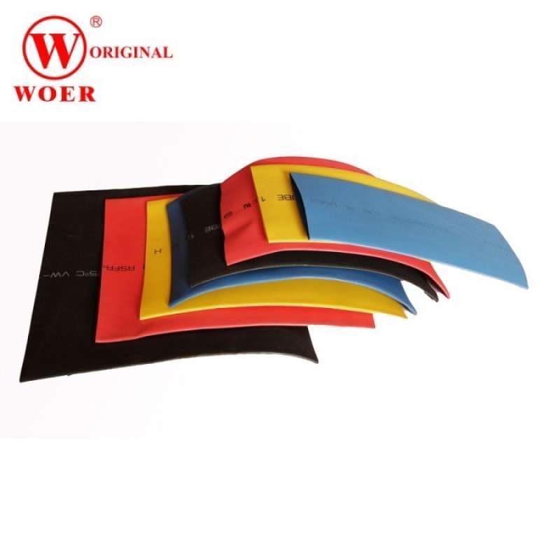 Jual Heat Shrink Tube / Selongsong Kabel Bakar 70mm Woer Original ...