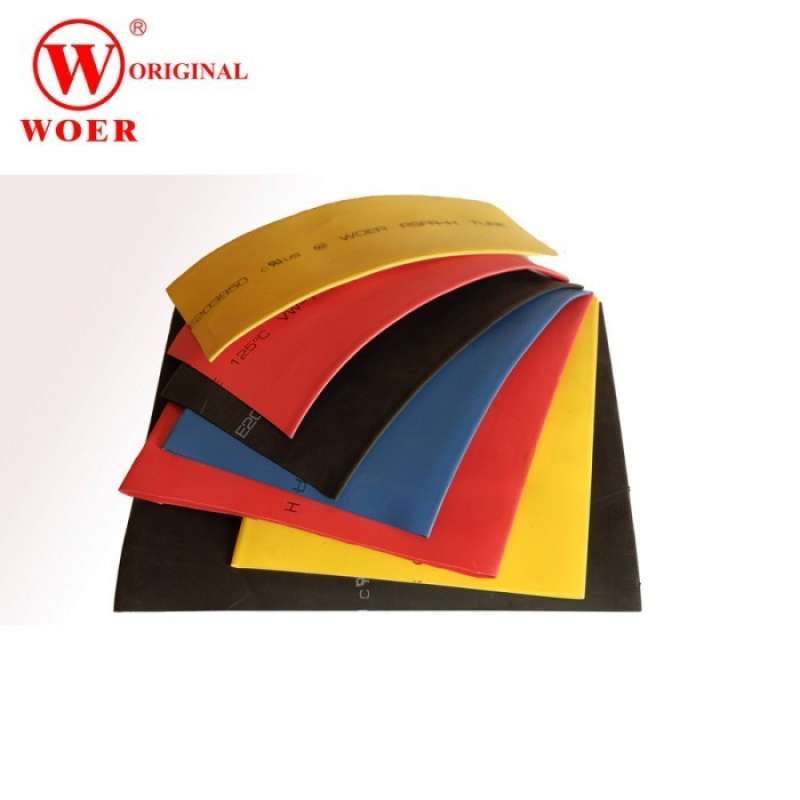 Jual Heat Shrink Tube / Selongsong Kabel Bakar 70mm Woer Original Di ...