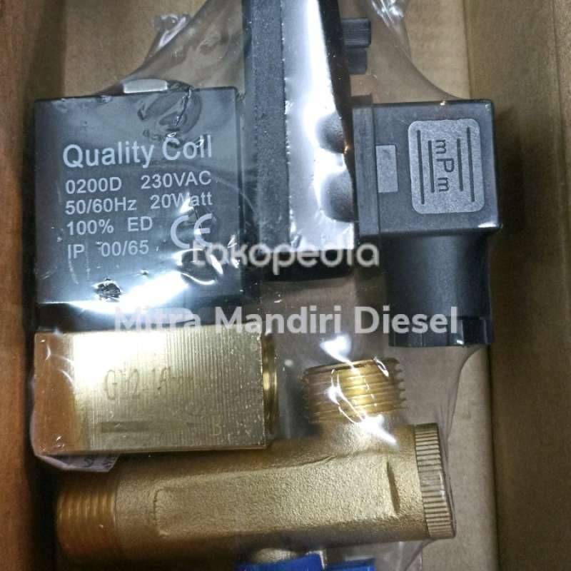 Jual Selenoid Timer Selenoid Autodrain Valve 1 2 230ac Di Seller Aghanim Cengkareng Timur