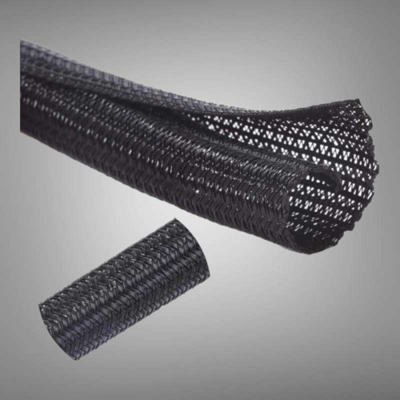 Jual Sleeving Cable Wrap Mesh Kabel Wrapping Jaring Spiral - Velcro ...