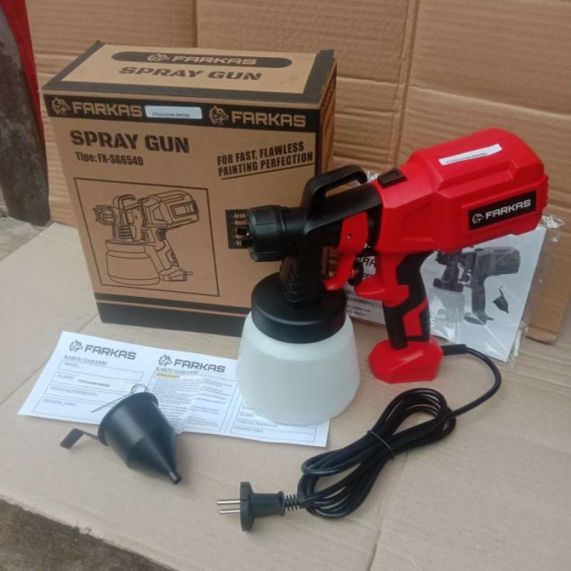 Jual Fx-sg6540 Spray Gun Pistol Semprotan Cat Listrik Farkas Di Seller ...