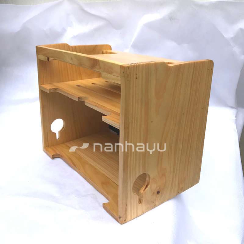 Jual Rak Router Wifi Storage Box Dan Tempat Stop Kontak - Grey Di ...