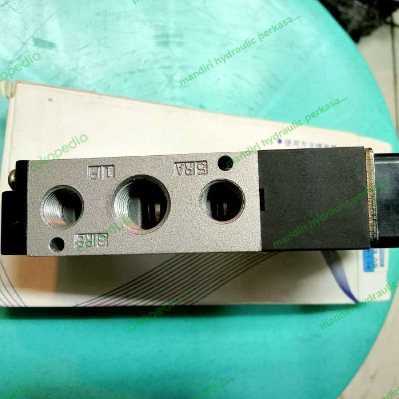 Jual Single Solenoid Valve 5/2 Port 1/4 Chelic Sv-6102 - 220vac Di Seller Aghanim - Cengkareng ...