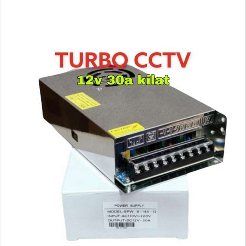 Jual Adaptor 12v 30a Power Supply Switching Led Jaring 30 Ampere 12 ...