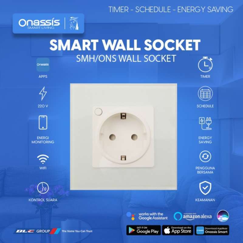 Jual Onassis Smart Wall Socket Wifi Di Seller Shin Store - Cengkareng ...