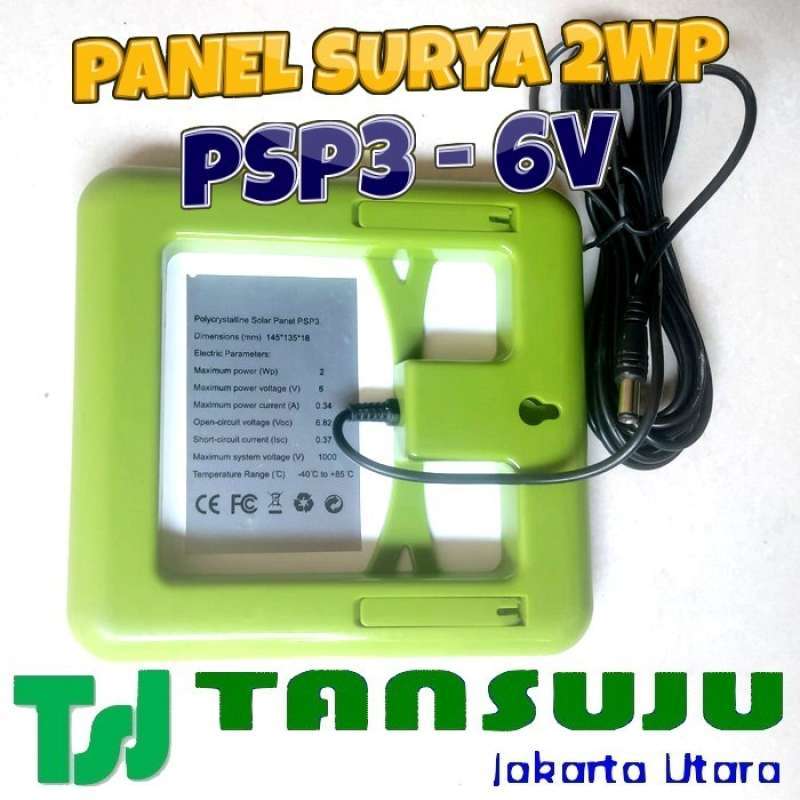 Jual Solar Panel Solar Cell Mini Panel Surya 2wp 6v 9v - Sps3 - 6v Di ...