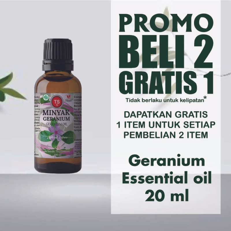 Promo Minyak Geranium / Geranium Essential Oil Tsbali 100% Murni 20ml ...