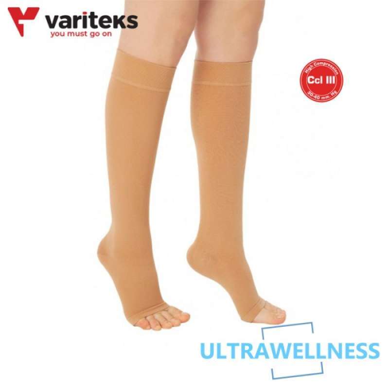 Promo Variteks Knee High Open Toe (stocking Varises Ccl3) - 902 Diskon ...