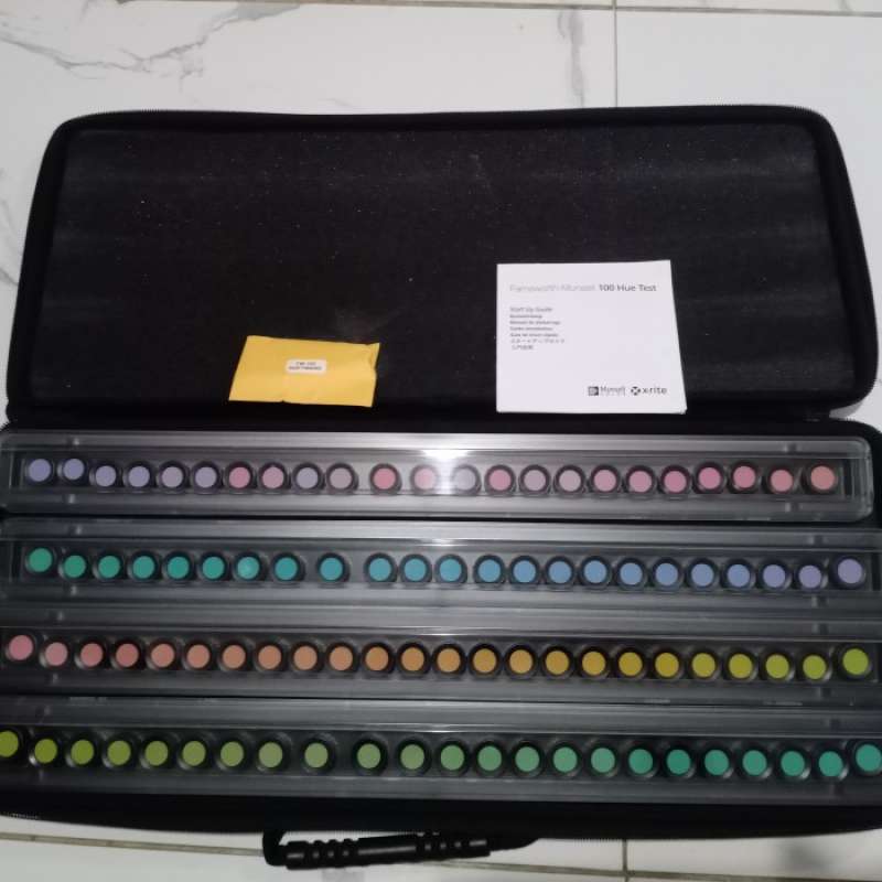 Jual Farnsworth Munsell 100 Hue Color Vision Test Di Seller Shin Store ...
