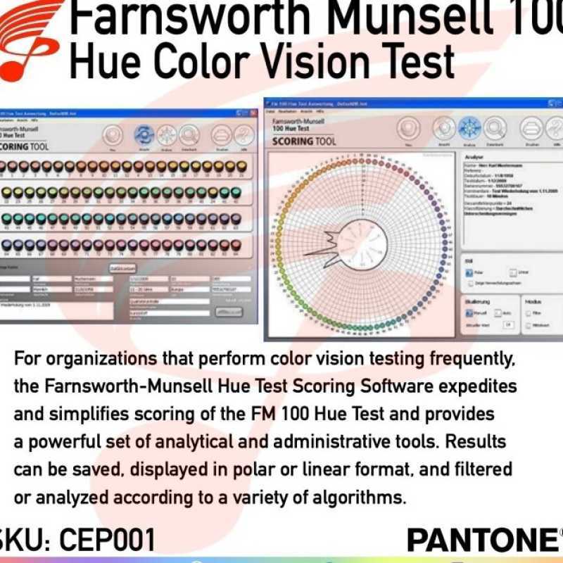 Jual Farnsworth Munsell 100 Hue Color Vision Test Di Seller Shin Store ...