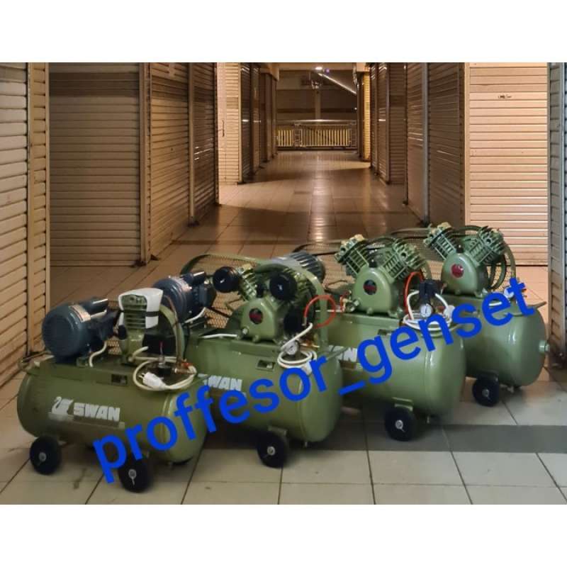 Jual Kompresor Angin Swan 2 Hp ( Pk ) 2hp Komplit Motor Svu 202 ...