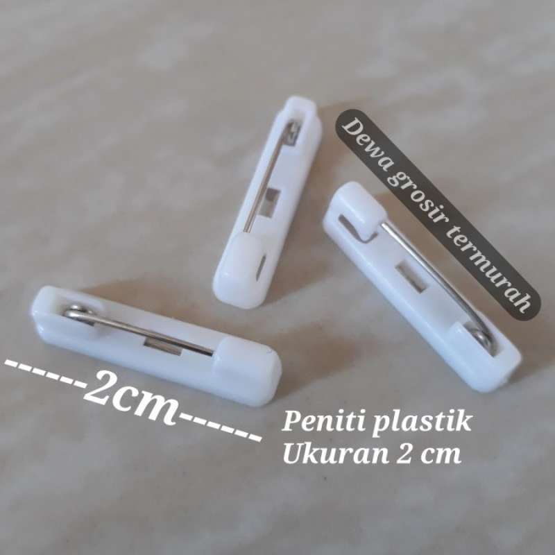 Jual Peniti Plastik Peniti Bros Peniti Name Tag Peniti Pin Bros Nama ...