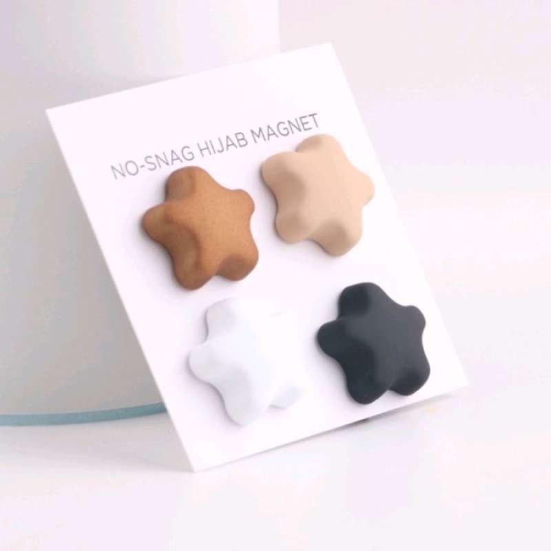 Jual Pin Hijab Magnet Bintang Pengganti Peniti Dan Jarum Pentul Hijab ...